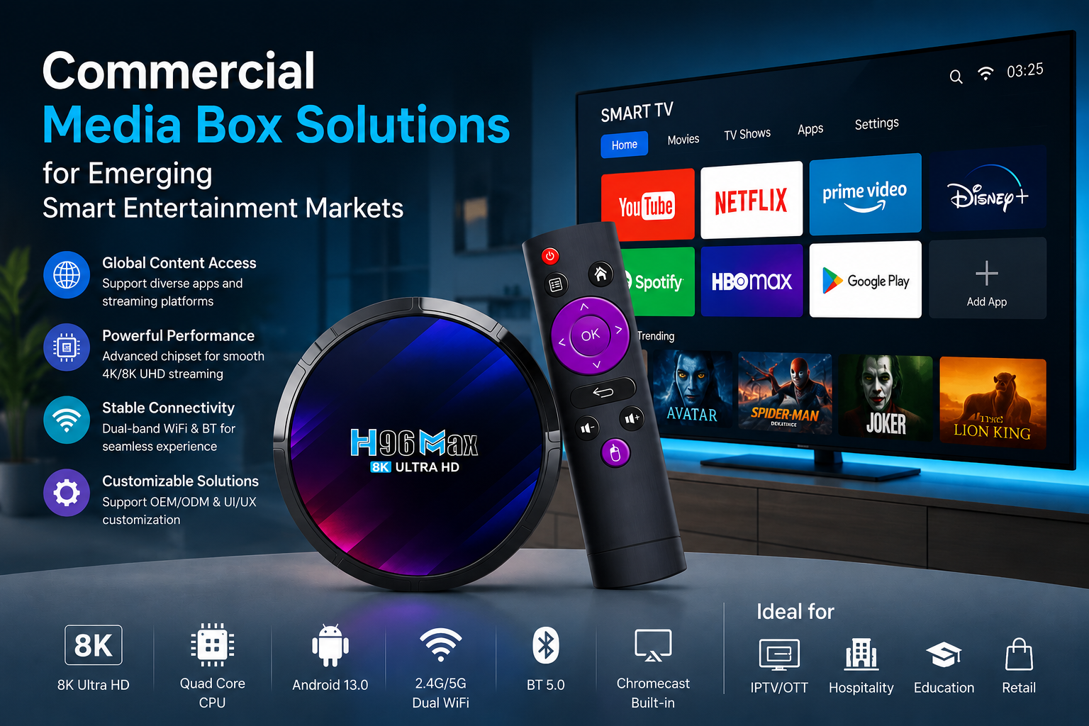Commercial Media Box Exporter Market Trends