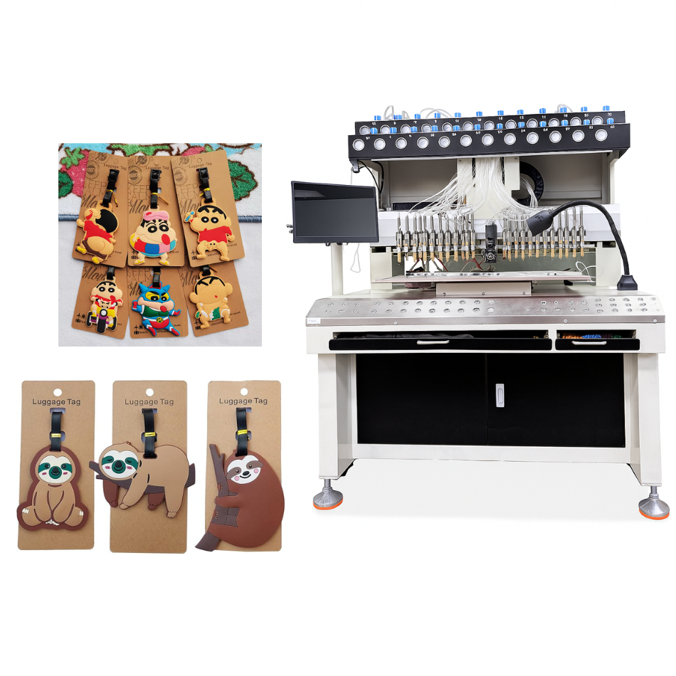 Intelligent Visual Rubber Logo Making Machine | High-Precision PVC ...