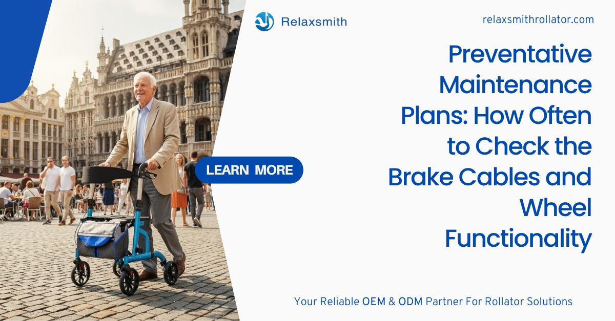 Mobility Device Maintenance Strategy – Brake & Wheel Checks
